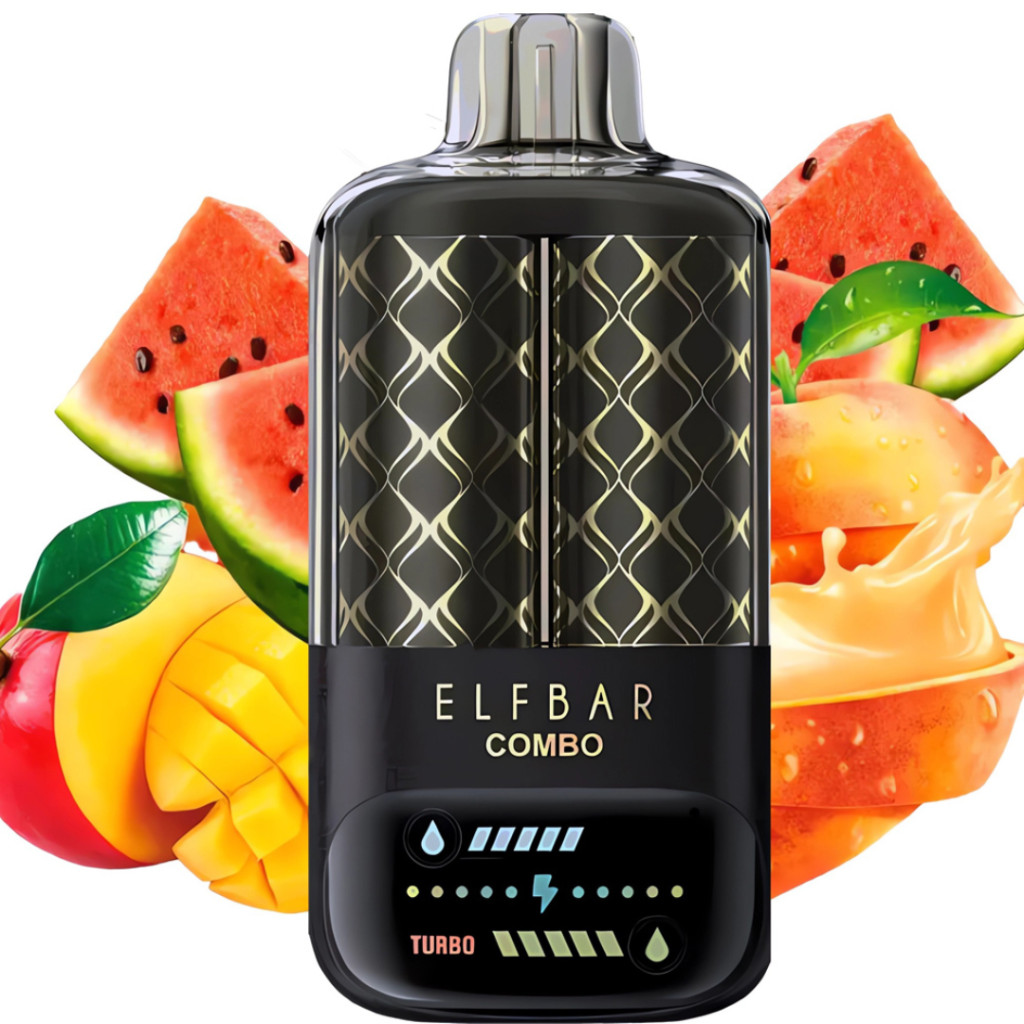 ELF BAR COMBO - PEACH MANGO AND WATERMELON Disposable Vape