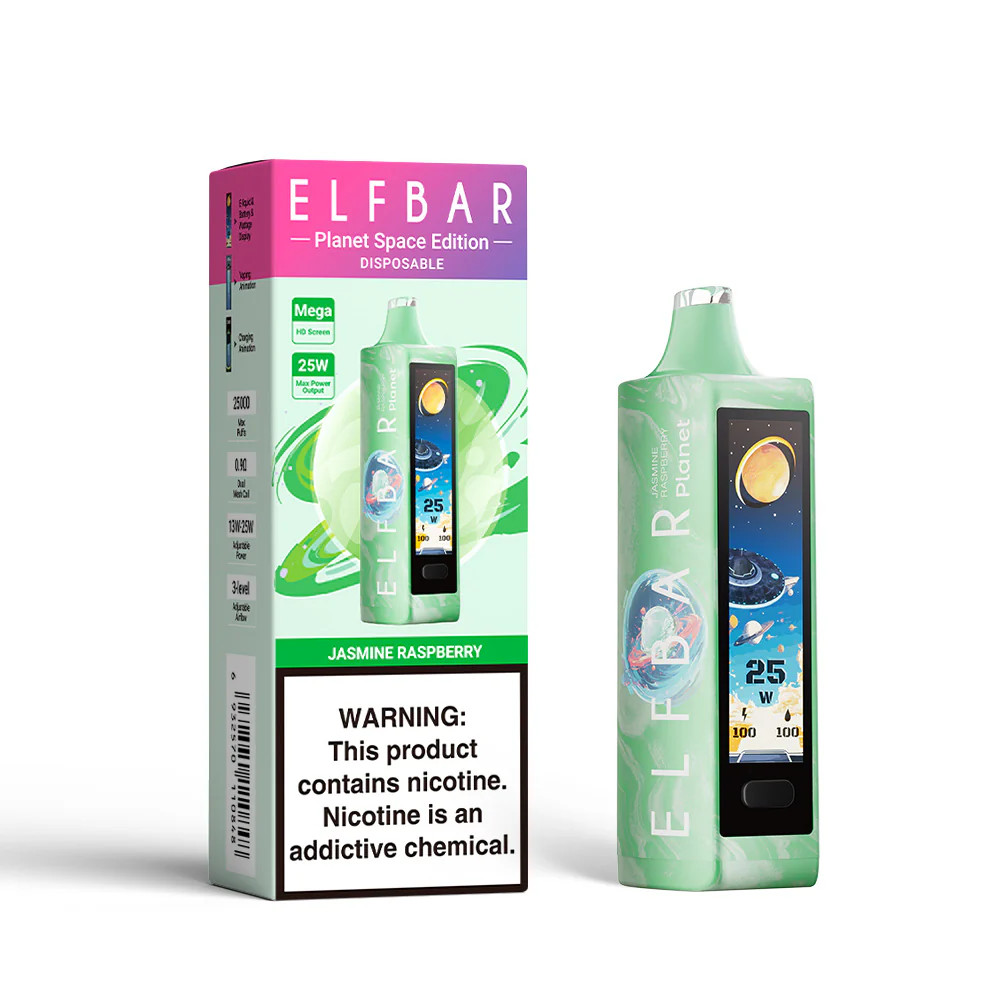ELF BAR PLANET 25000 - JASMINE RASPBERRY Disposable Vape | 5