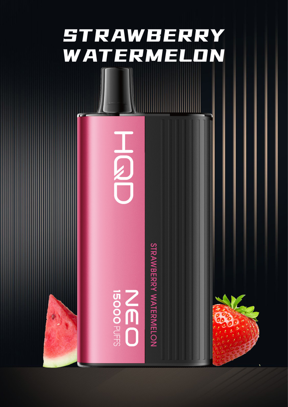 HQD NEO 15000 - Disposable Vape - Watermelon Strawberry